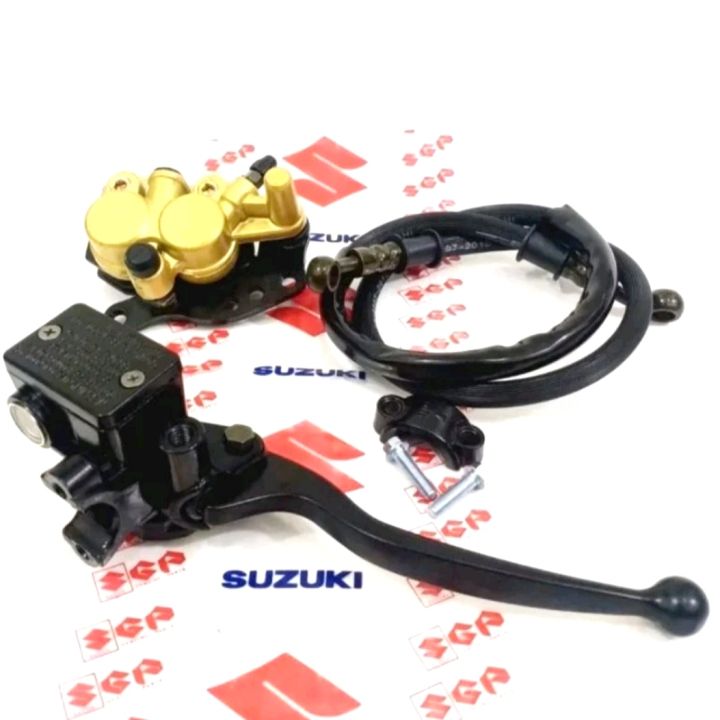 Kaliper + Selang + Master Rem Set Depan Suzuki Smash, Smash New, Smash 110, Shogun 110 Paling ...