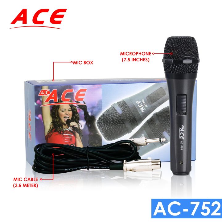 ACE PROFESSIONAL MICROPHONE | Lazada PH