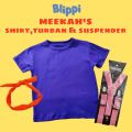 MEEKAH - BLiPPi KIDS COSTUME SET Affordable (Violet Shirt/ Turban ...