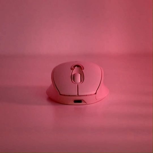 แท้ เมาส์ไร้สาย inphic M8 Wireless Mouse ดีไซน์สำหรับสาว ๆ มีแบตเตอรี่ ...