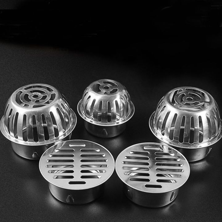 Outdoor Round Stainless Steel Drainage Plumbing Fitting Roof Floor ...