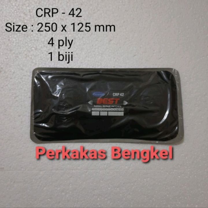 CRP 42 bestpatch karet tambal ban luar radial patch 1 lembar | Lazada Indonesia