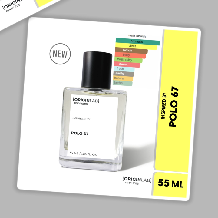 OriginLab - PØ-LØ 67 - inspired Perfume for Men Oil Rich Fragrance ...