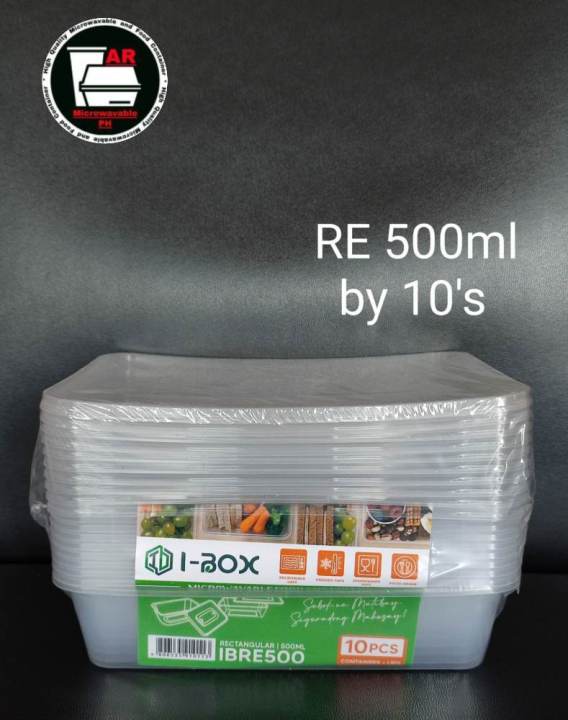 Microwavable plastic container RE 500 Microwavable food container ...