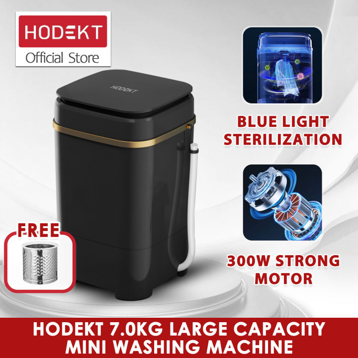 HODEKT Family Mini Washing Machine, Mesin Basuh Large Capacity, Washing ...
