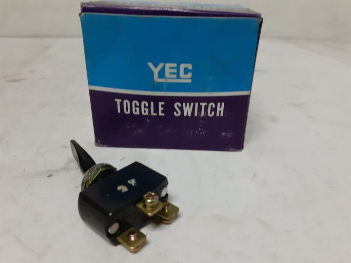 YEC BLACK TOGGLE SWITCH (3 TERMINAL) | Lazada PH