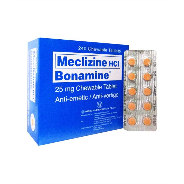 BONAMINE FOR ADULTS 25MG SOLD PER 10 pcs | Lazada PH