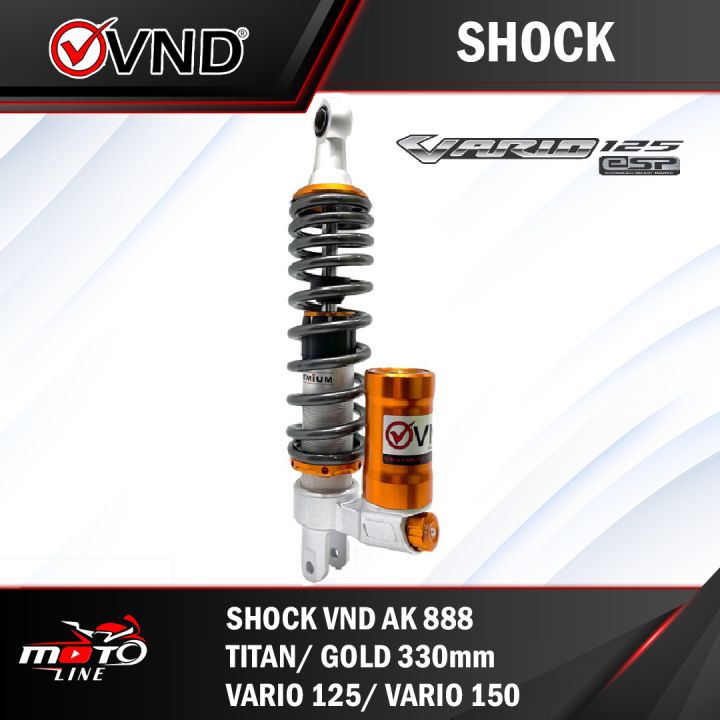SHOCK VND VARIO 330 AK 888 TITAN TABUNG GOLD | Lazada Indonesia