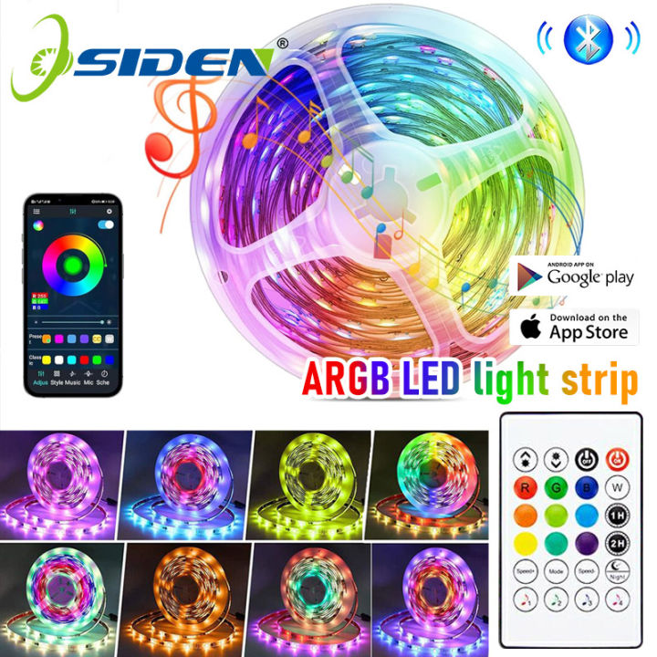 10M WS2811 ARGB, LED strip light strip, remote control and APP, 16 ...