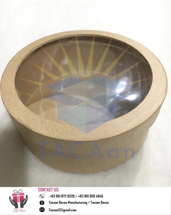 Round Box Window Type 7x2.5 inches | Lazada PH