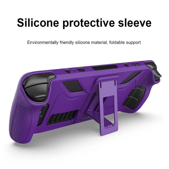 Silicone Protective Case Cover Anti Slip Soft Shell Game Console Frame ...