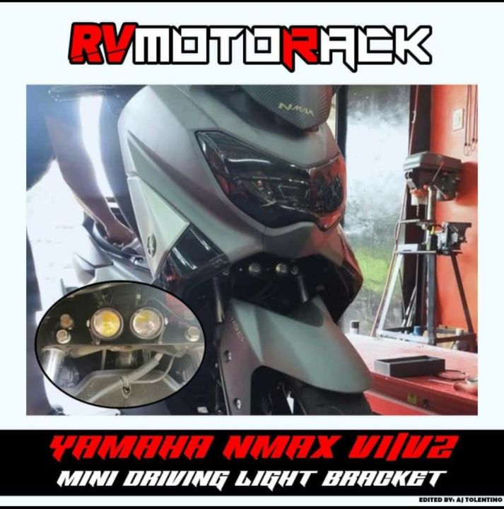 NMAX V1 & V2 Mini Driving Light Bracket (MDL) | Lazada PH