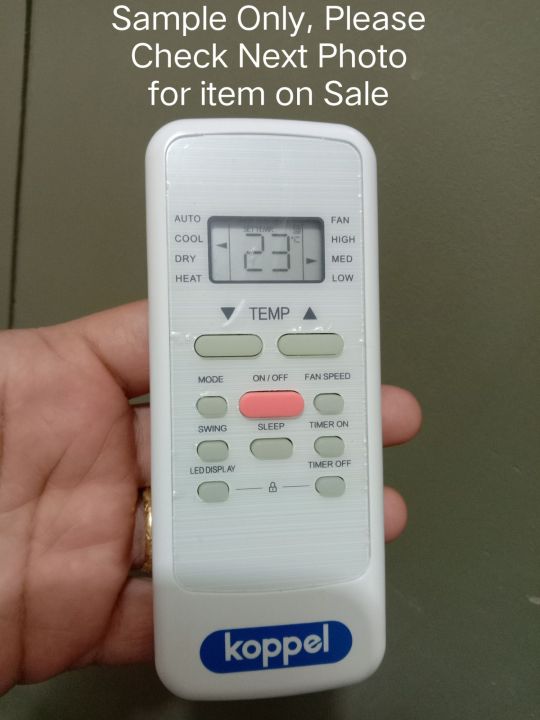 Koppel Remote Control / Replacement | Lazada PH