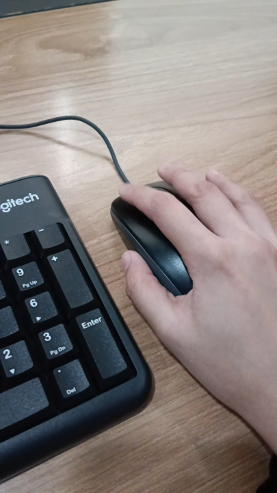 Logitech MK120 Wired Keyboard and Mouse Combo | Lazada PH