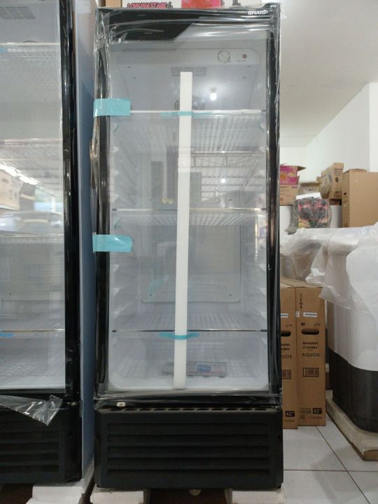 SHARP showcase 3 rak SCH-210FS | Lazada Indonesia