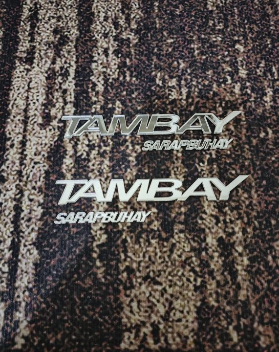 ACRYLIC EMBLEM TAMBAY (SET) | Lazada PH