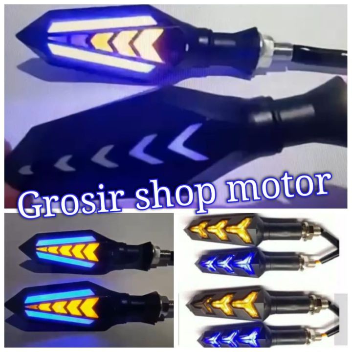 Lampu sen led panah 2 sisi / lampu sein led 2 sisi Panah / Lampu sen ...
