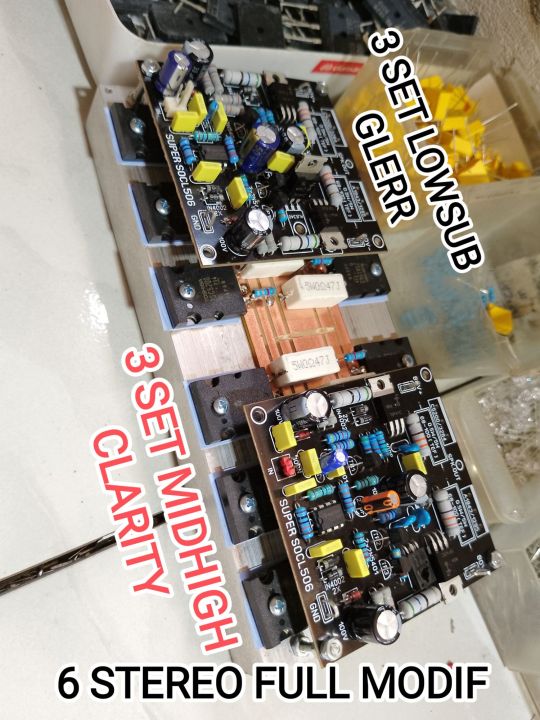 SOCL 506 SIAP PAKAI STEREO FULL MODIF AMPLIFIER | Lazada Indonesia