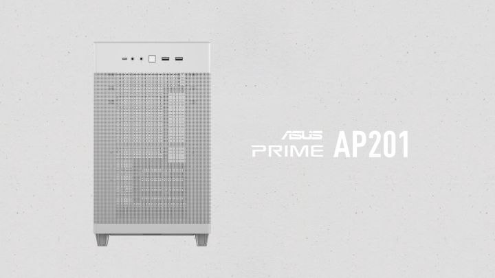 ITW | ASUS Prime AP201 Tempered Glass MicroATX Case (Support Radiator ...