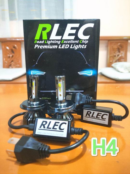 rlec premium led headlight h4 white | Lazada PH