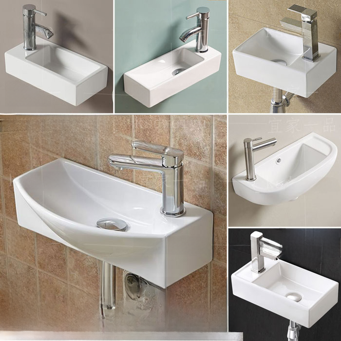 Extremely Narrow Wash Basin Small Apartment Washbasin Super Narrow Pool ...
