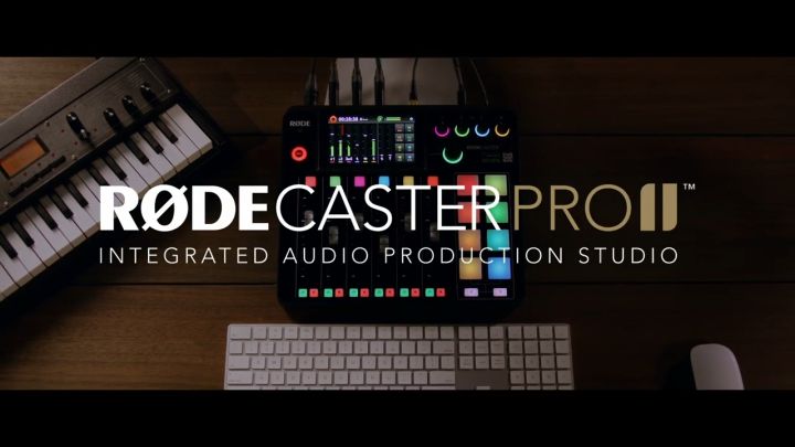 Rode Caster Pro II พอดแคสต์ มิกเซอร์ (ฟรี!! หูฟัง Rode NTH-100) เครื่อง ...