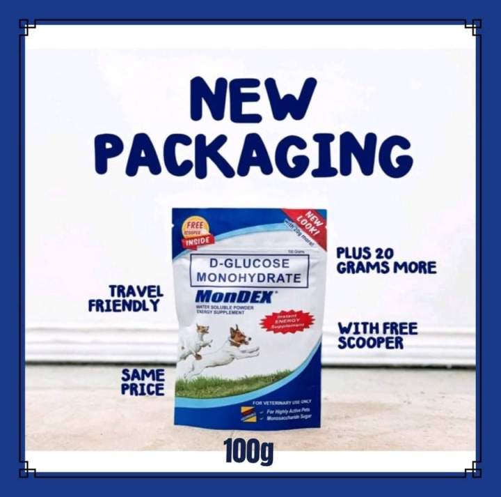 MonDex 100g Dextrose Powder Water Soluble Powder Energy Supplement (D ...