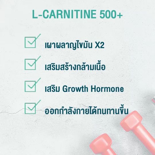 ซื้อ 2 ฟรี 1 InterCare L-carnitine 500+ ช่วยเผาผลาญและเสริมสร้างกล้ามเนื้อ 60 เม็ด 2 กระปุก ฟรี ...