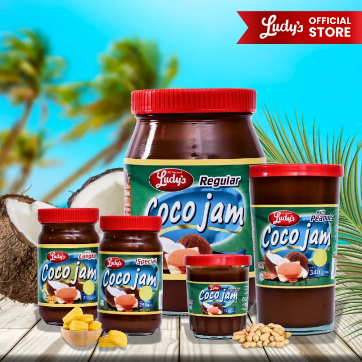 LUDY'S Coco Jam Regular, Special, With Langka/Peanuts (Rich & Sweet ...