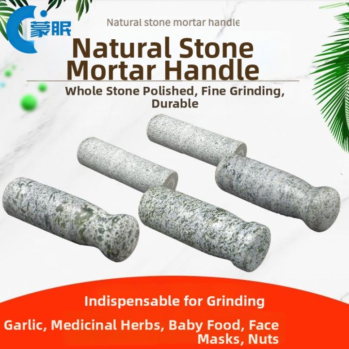 MENGMIAN | Natural Stone Garlic Mortar and Pestle | Lazada PH