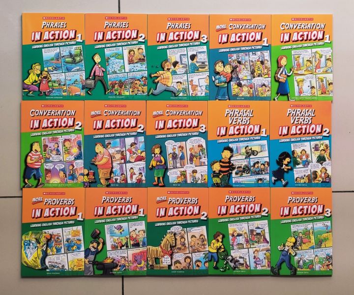 Conversation in Action, Phrases In Action, Proverbs In Action, Phrasal ...