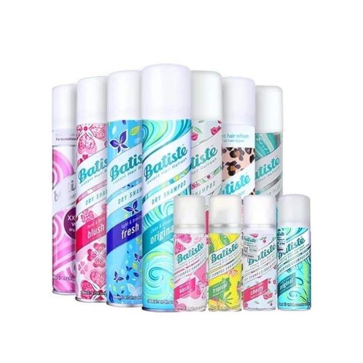 Batiste Dry Shampoo Instant Hair Refresh Spray 200ml 碧缇丝免洗干发喷雾 | Lazada