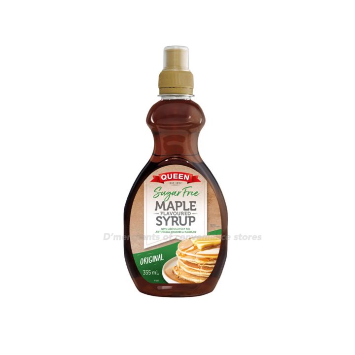 Queen Sugar Free Maple Flavoured Syrup | 355ml | Lazada