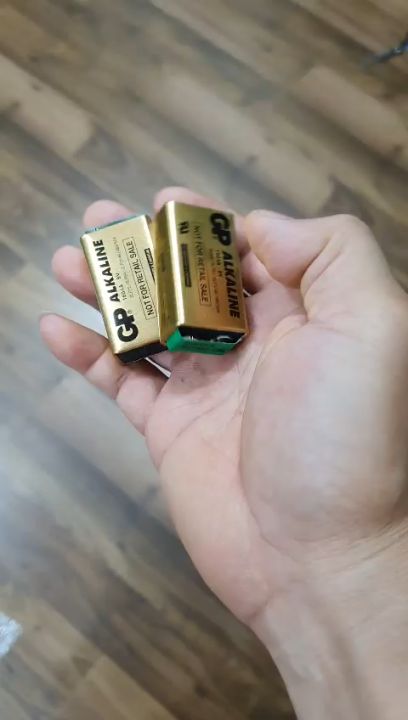 Pin 9v GP Alkaline Kiềm Chữ Nhật, Vuông Minh House | Lazada.vn