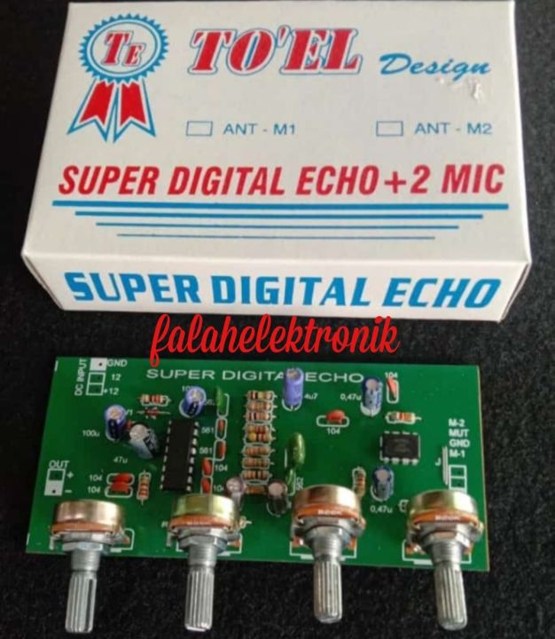 kit digital echo toel 2 mic CT | Lazada Indonesia