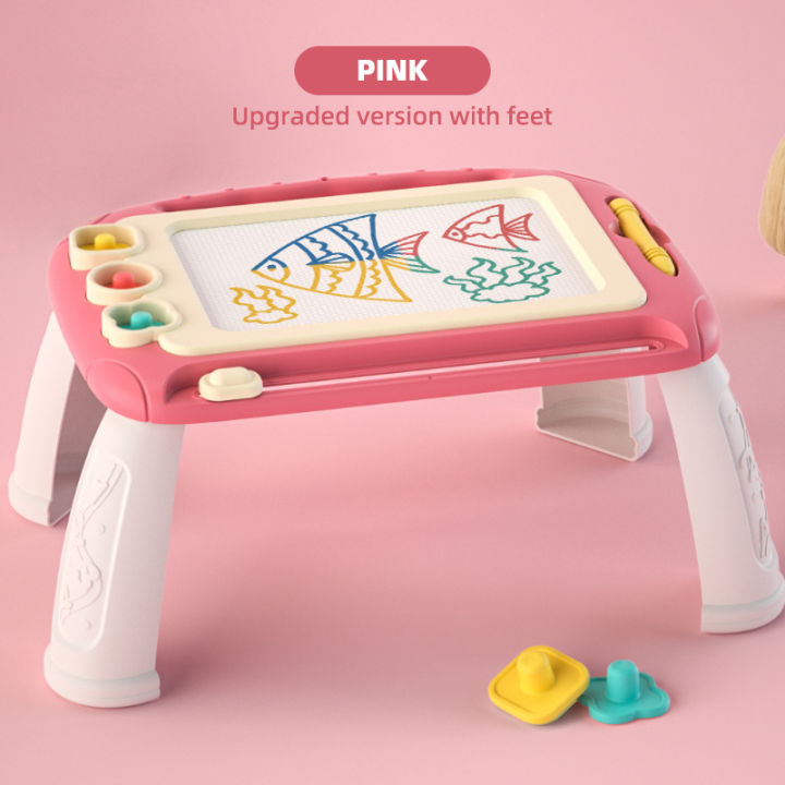 Baby Colorful Magnetic Erasable Drawing Board Toys for Household Early ...