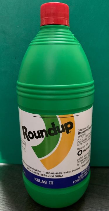 1L Roundup Herbicides racun rumput | Lazada