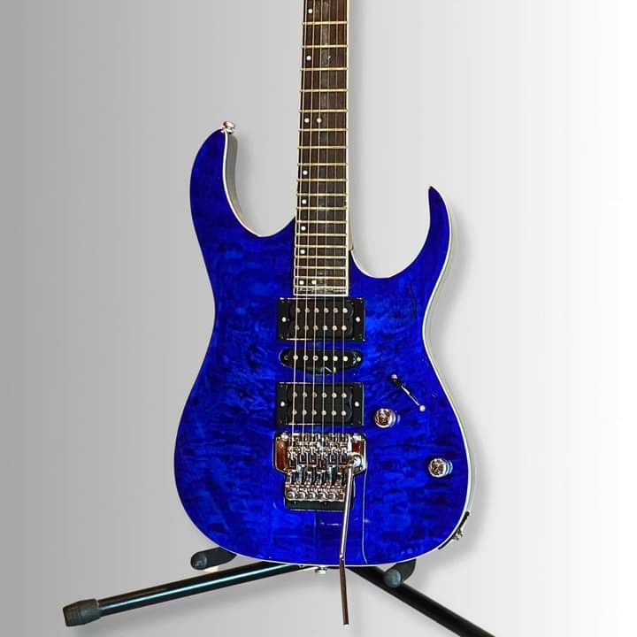Gitar Elektrik Listrik Ibanez Rg Premium Updown Blue | Lazada Indonesia
