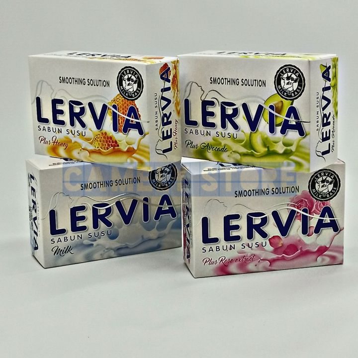 Lervia Susu Bar Soap Sabun Batang 90gr | Lazada Indonesia