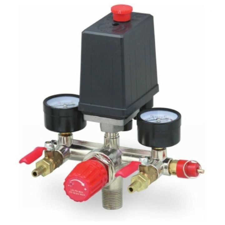 wipro Otomatis Kompresor Regulator Set Lengkap Automatic Air Compressor ...