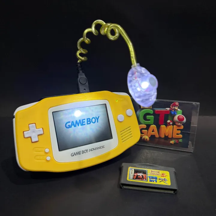 Game Boy Advance (GBA) + Led Light AGB-001 [ AJ15456688 ]📟🔦 | Lazada.co.th