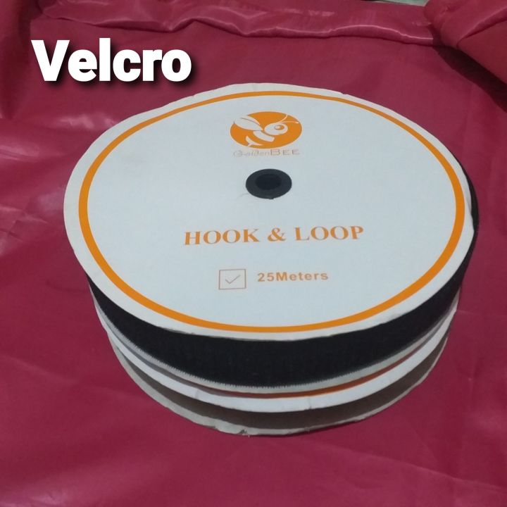 1YARD VELCRO HOOK & LOOP MAGIC TAPE BLACK AND COLORED | Lazada PH