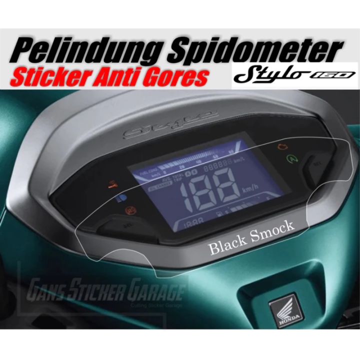Stiker Pelindung Speedometer Honda Stylo 160 Stiker Anti Gores ...