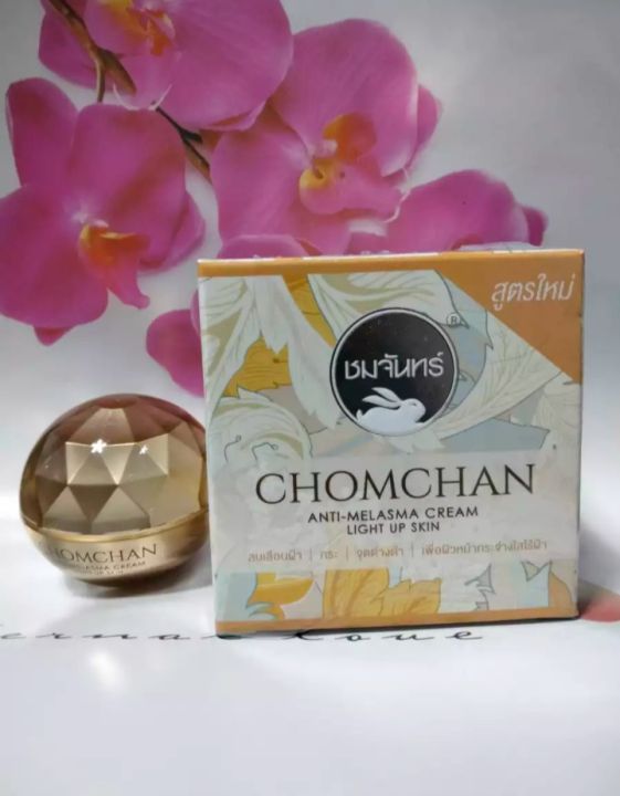 ครีมชมจันทร์ ชมจันทร์ สูตรไหม่ Chomchan Anti Melasma Cream 15g | Lazada.co.th