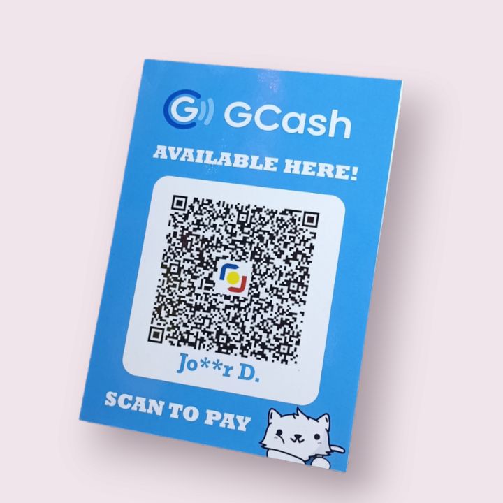 gcash, maya, bdo, unionbank qr standee | Lazada PH