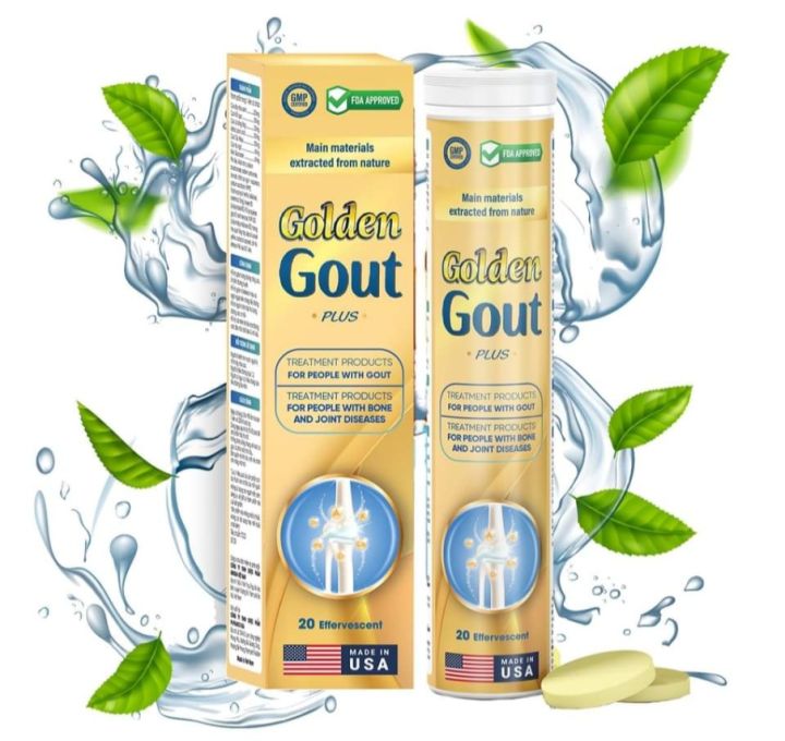 GOLDEN GOUT PLUS EFFERVESCENT TABLET (20's) - Supports the tumor ...