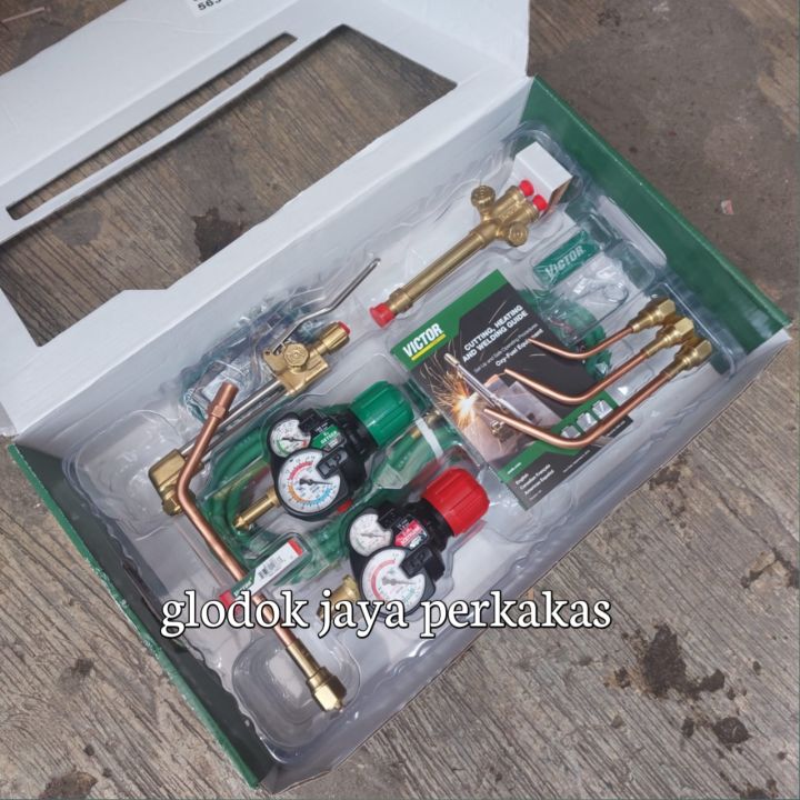 victor journeyman cutting torch set/blender potong las set | Lazada ...