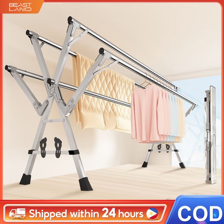 120-240CM Foldable Drying Rack Sampayan Ng Damit Sampayan Stainless ...
