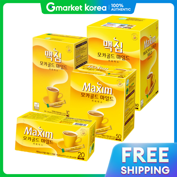 Maxim | Maxim Coffee Mix Stick Latte Mocha Gold 210 Pieces | Lazada PH