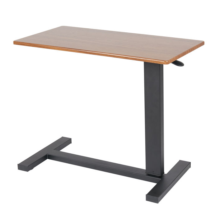 UNHO Laptop Table Rolling Overbed Bedside Table Adjustable Height from ...